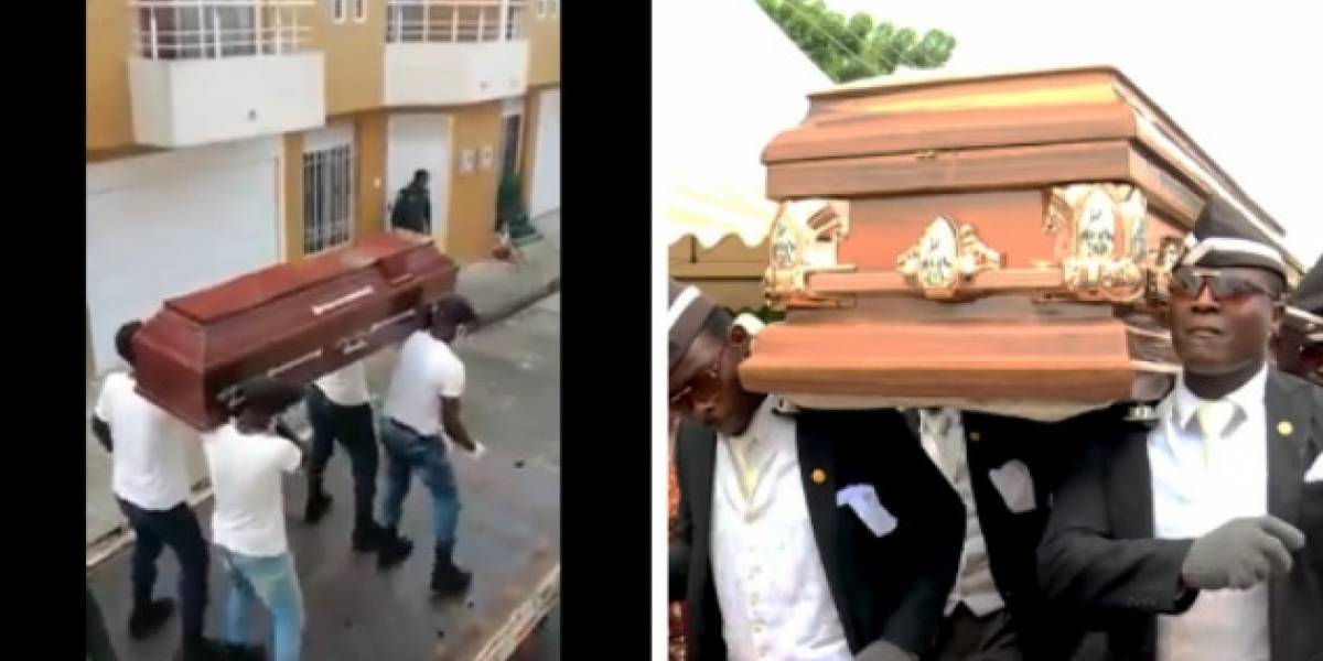 Policía colombiana lanzo campaña de prevención con un ataúd como el ...