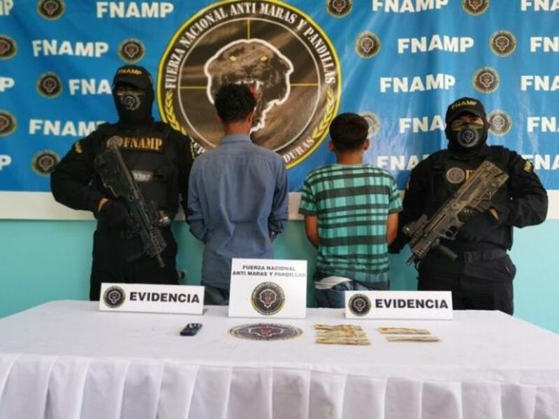 Capturan en La Ceiba a dos menores miembros de la Mara MS-13 - RCV Honduras