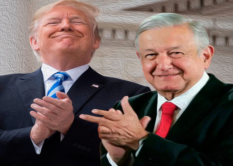 Donald Trump y AMLO realizan histórico encuentro en la Casa Blanca ...