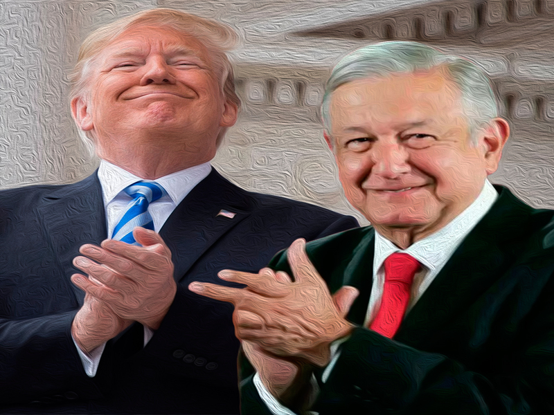 Donald Trump y AMLO realizan histórico encuentro en la Casa Blanca ...