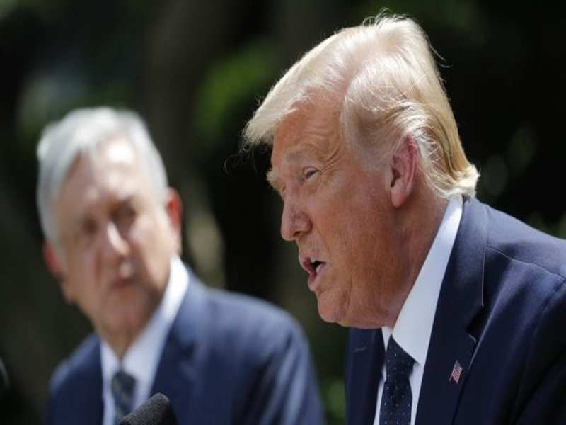 Donald Trump y AMLO realizan histórico encuentro en la Casa Blanca ...