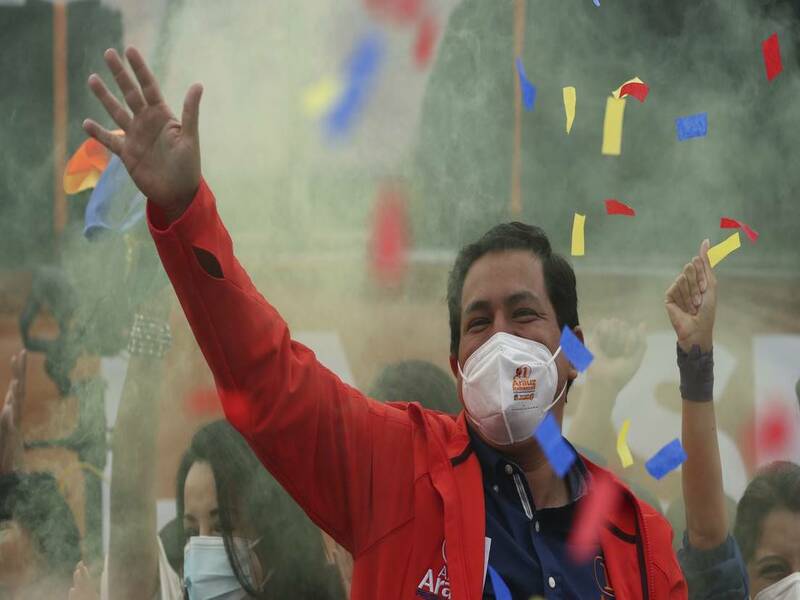 Andrés Arauz ganador de las elecciones presidenciales de Ecuador
