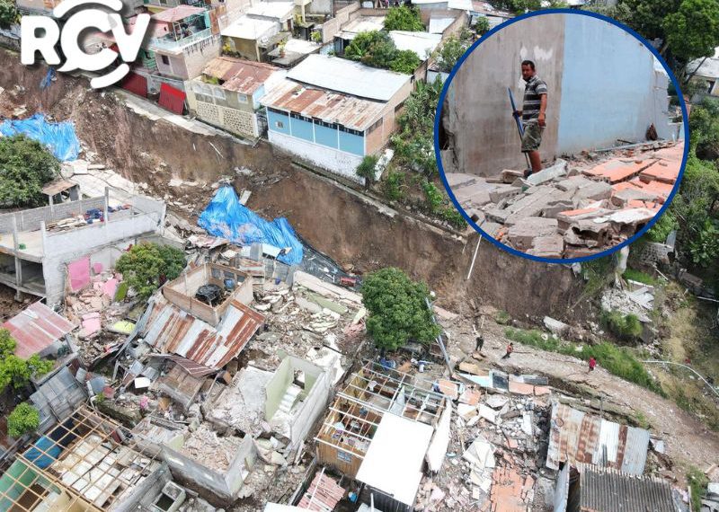 ¡CATASTRÓFICO! Vea las imágenes de la falla geológica en la Guillén