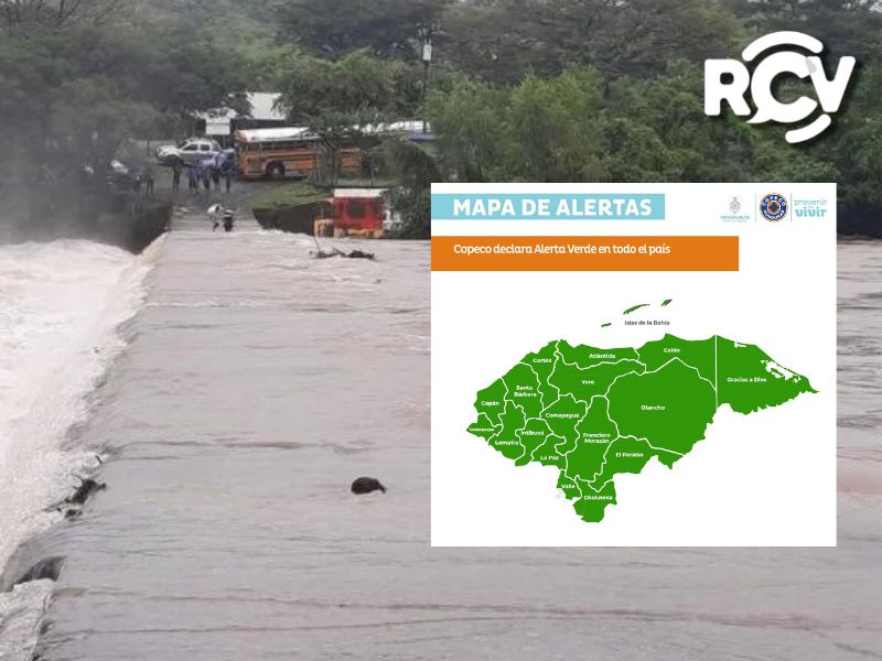 COPECO decreta en alerta verde todo el territorio nacional por la llegada de la tormenta ...