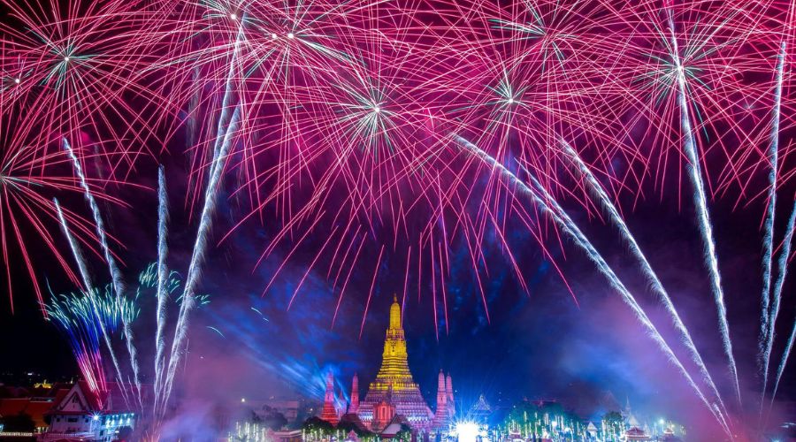 Así celebraron el Año Nuevo en diferentes partes del mundo.
