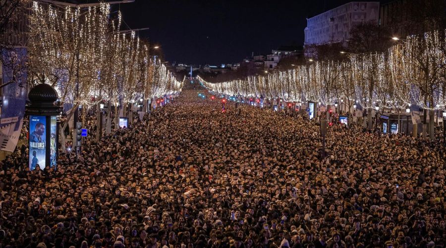 Así celebraron el Año Nuevo en diferentes partes del mundo.