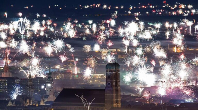 Así celebraron el Año Nuevo en diferentes partes del mundo.