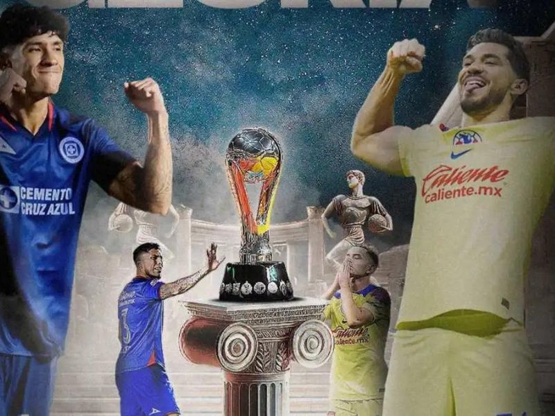 Cruz Azul y América jugarán la final del fútbol mexicano