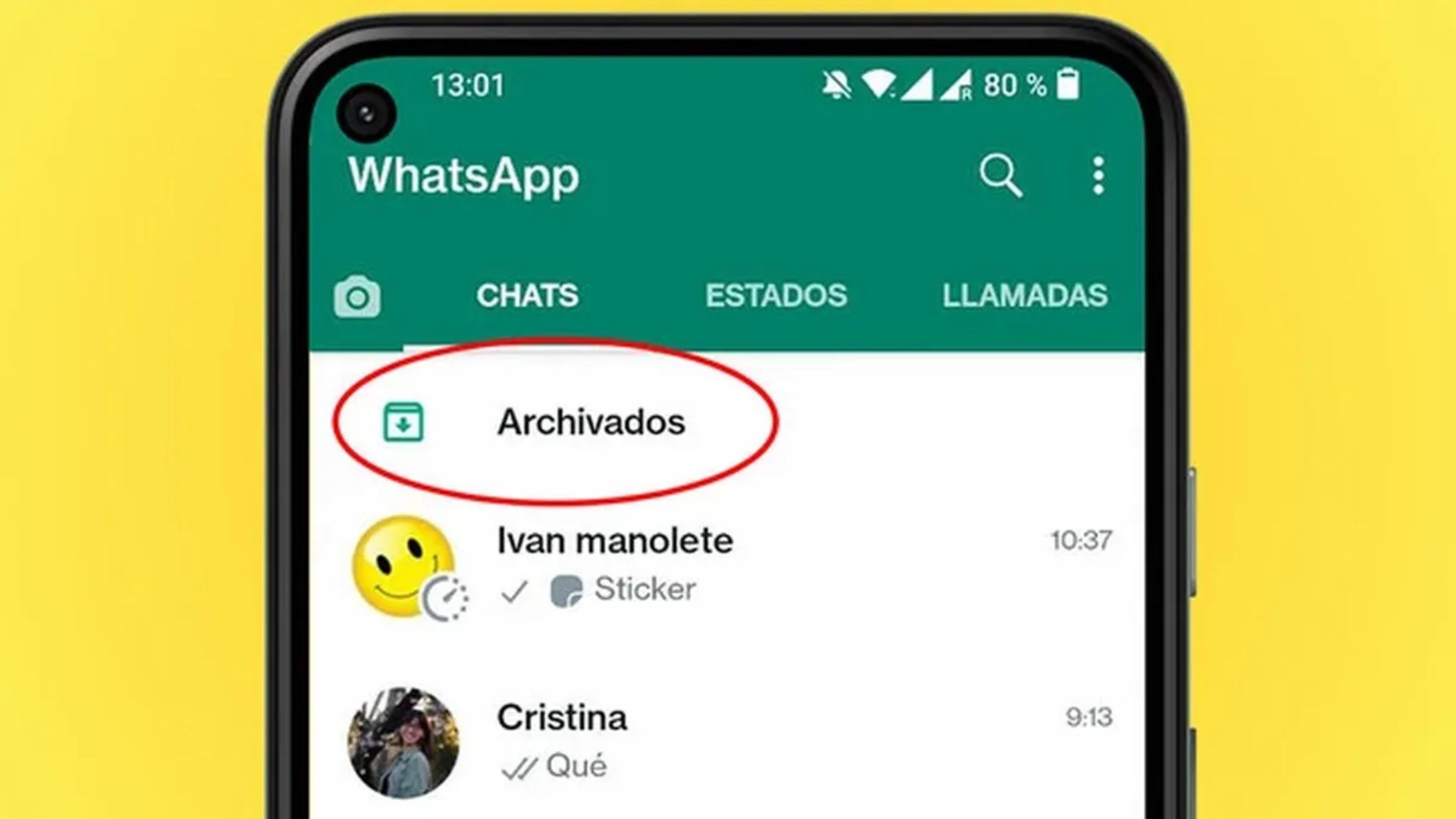 Cómo saber si otros tienen tu chat archivado en WhatsApp