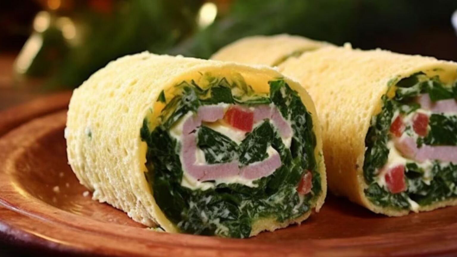 Receta de pionono salado, rápida, fácil y saludable