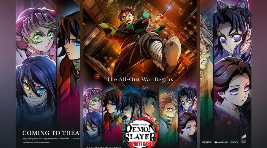 Kimetsu no Yaiba confirma tres películas del Arco del Castillo Infinito