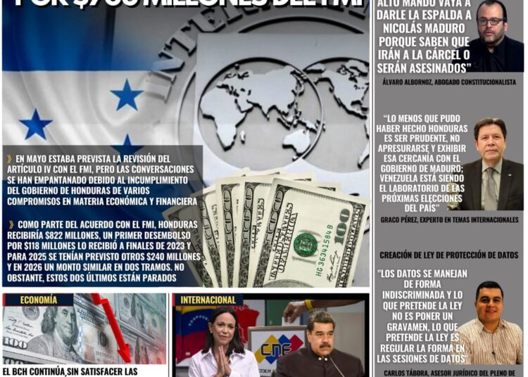 En Suspenso Desembolsos Por 700 Millones Del Fmi 4310