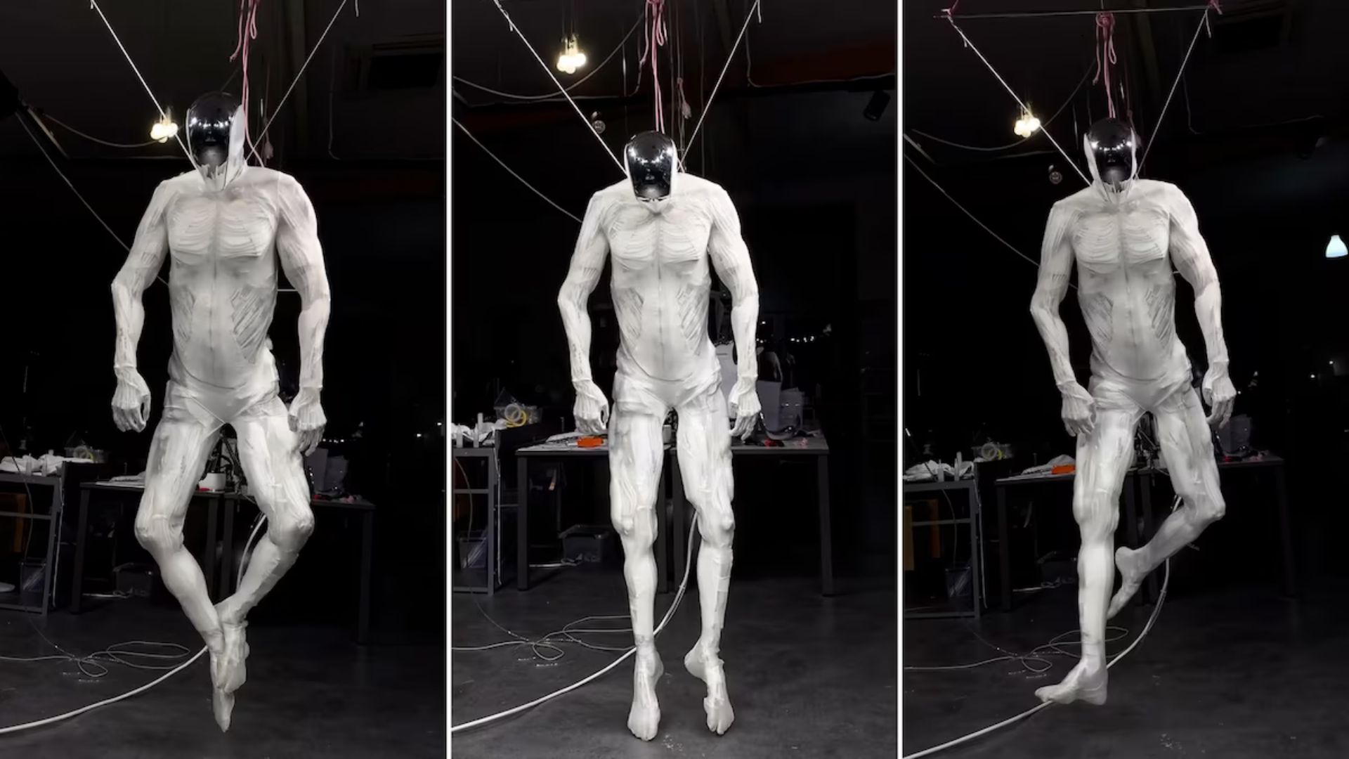 Protoclone V1: el robot que suda y se mueve como humano