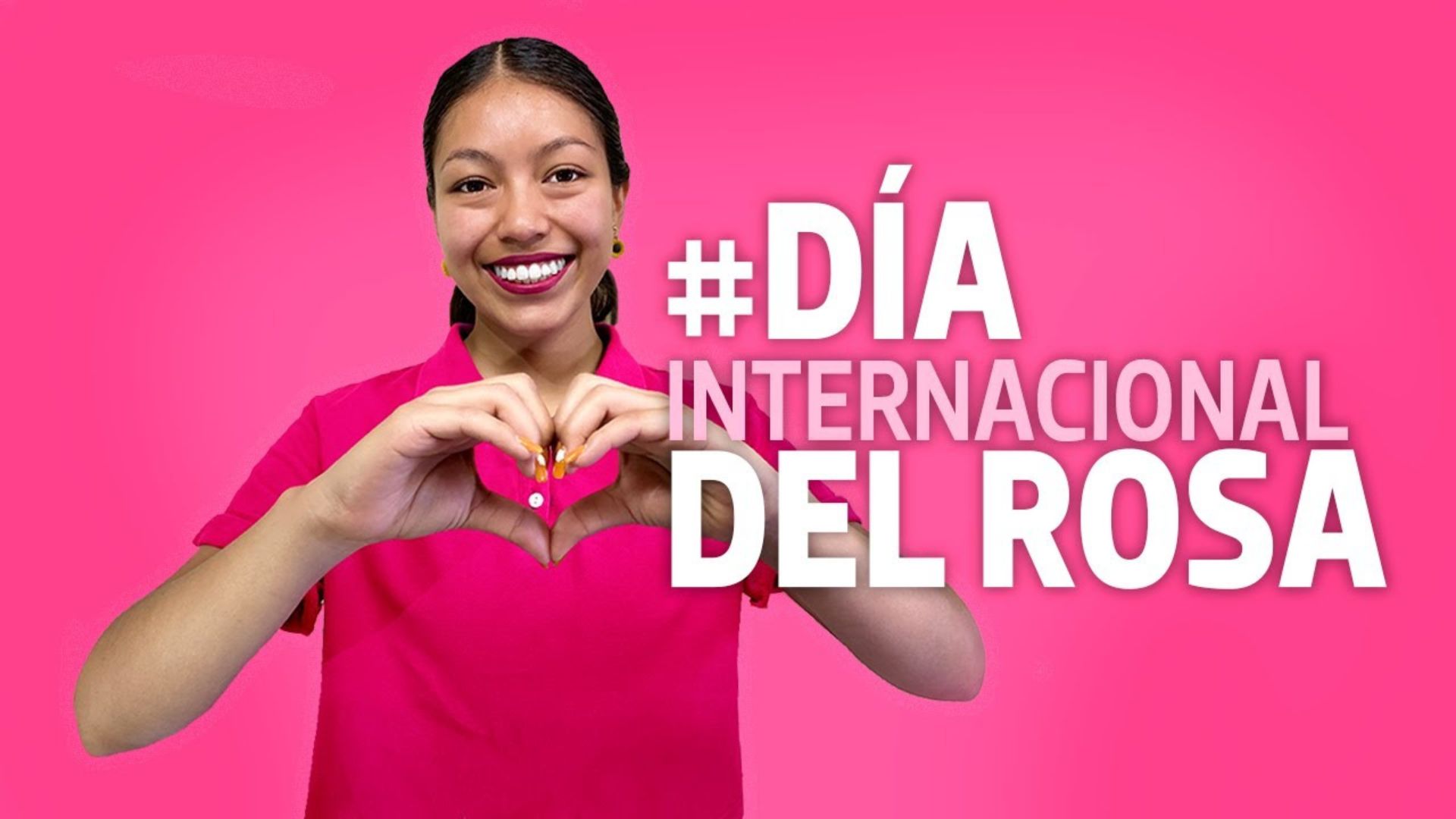 ¿Sabías que existe el Día Internacional del Rosa y que significa?