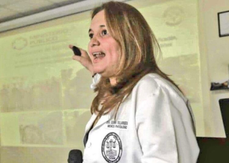 Julissa Villanueva denuncia uso político de pruebas forenses