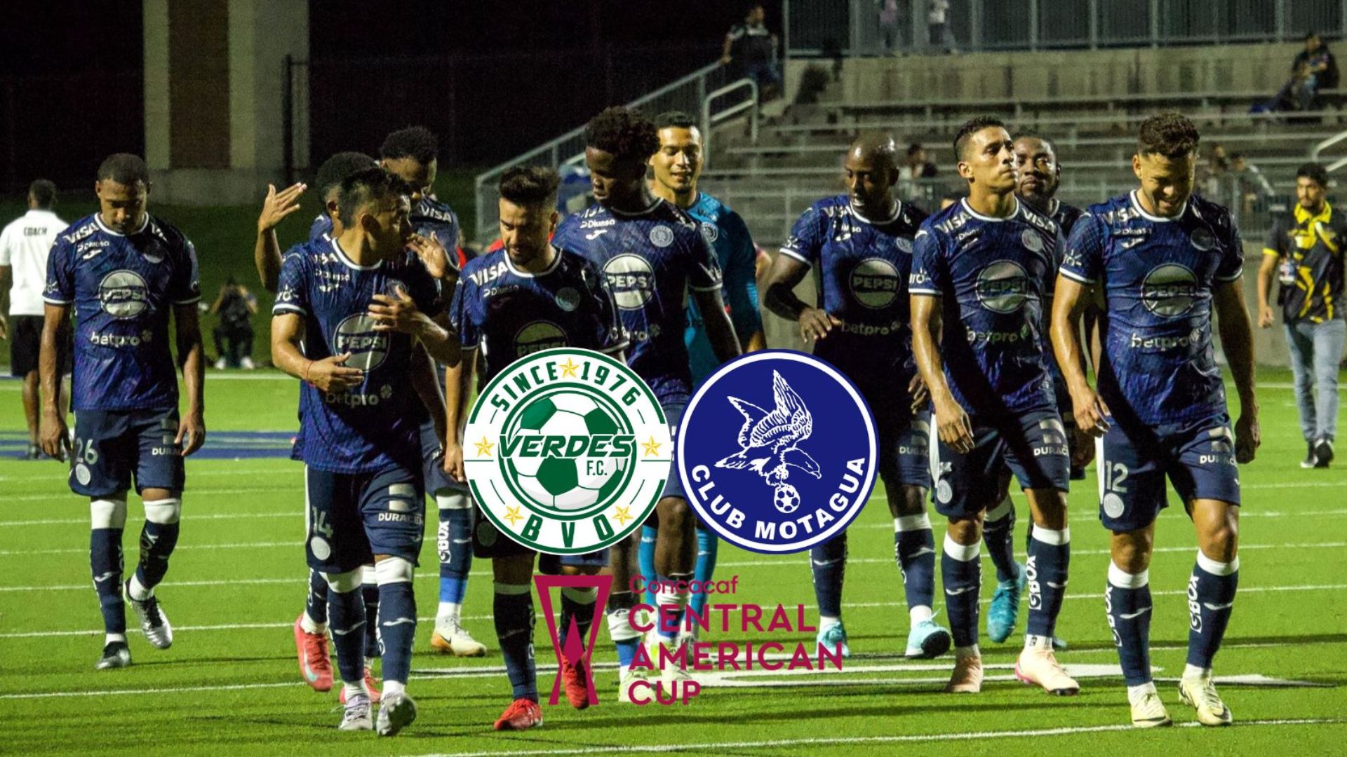 Motagua arrasa al Verdes en debut centroamericano 2025