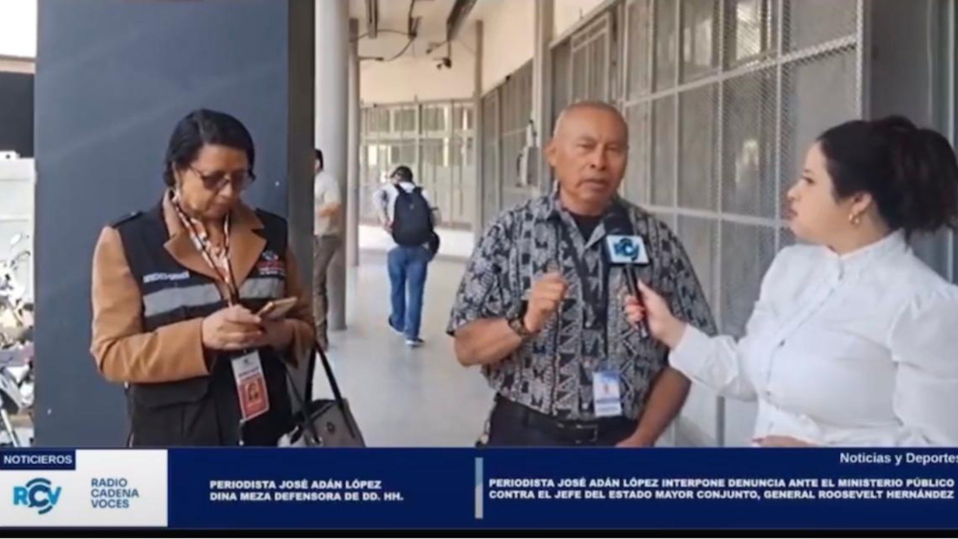 Periodista José Adán López denuncia al jefe del Estado Mayor Conjunto ...