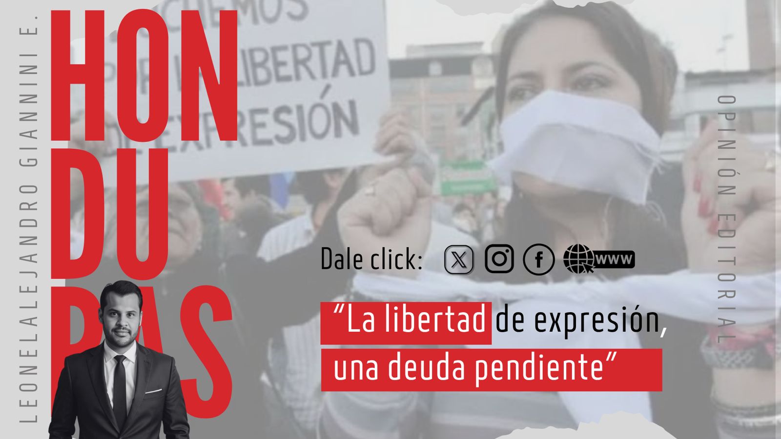 Opinión | “La libertad de expresión, una deuda pendiente”
